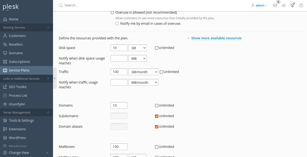 How To Manage Your Hosting Packages In Plesk?