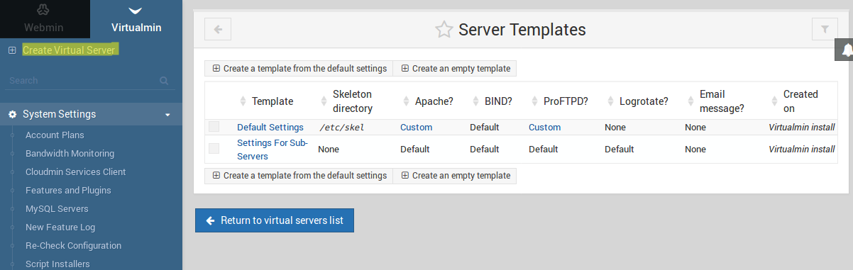 How to Host a Domain in Virtualmin Panel