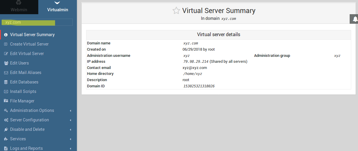 How to Generate CSR in Virtualmin Server?