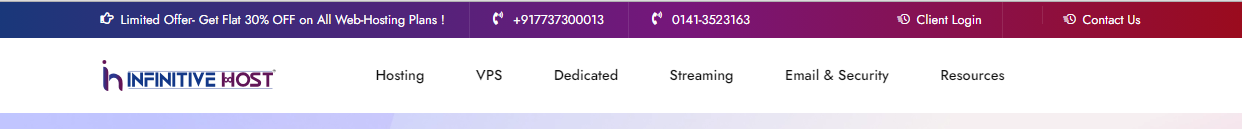 How to Login to Infinitive Host Client Area?
