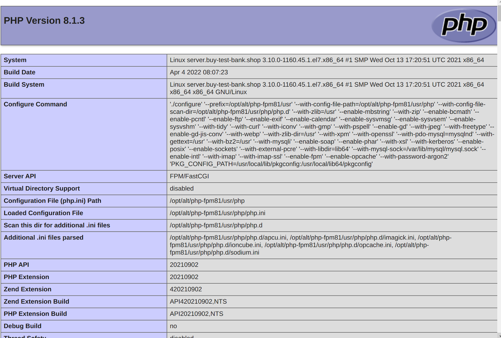 HOW TO CREATE A PHP INFO PAGE?
